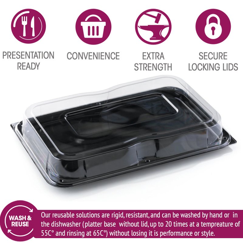 Platters & Lids - Glopack